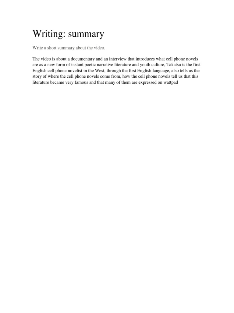 Cell Phone Novels: A New Form of Instant Literature | PDF