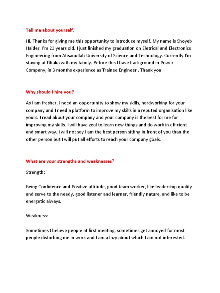 Interview Questions | PDF | Behavior Modification | Learning