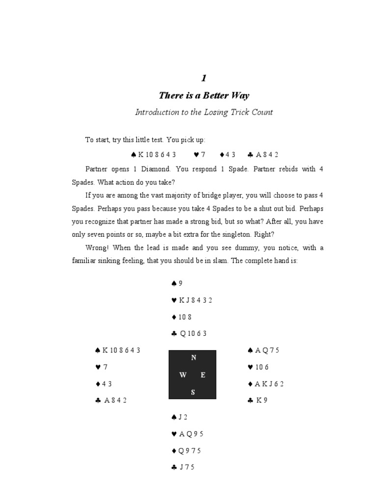 Modern Losing Trick | PDF | Contract Bridge | Toys