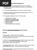 SOP Waste Management | PDF | Waste Management | Municipal Solid Waste