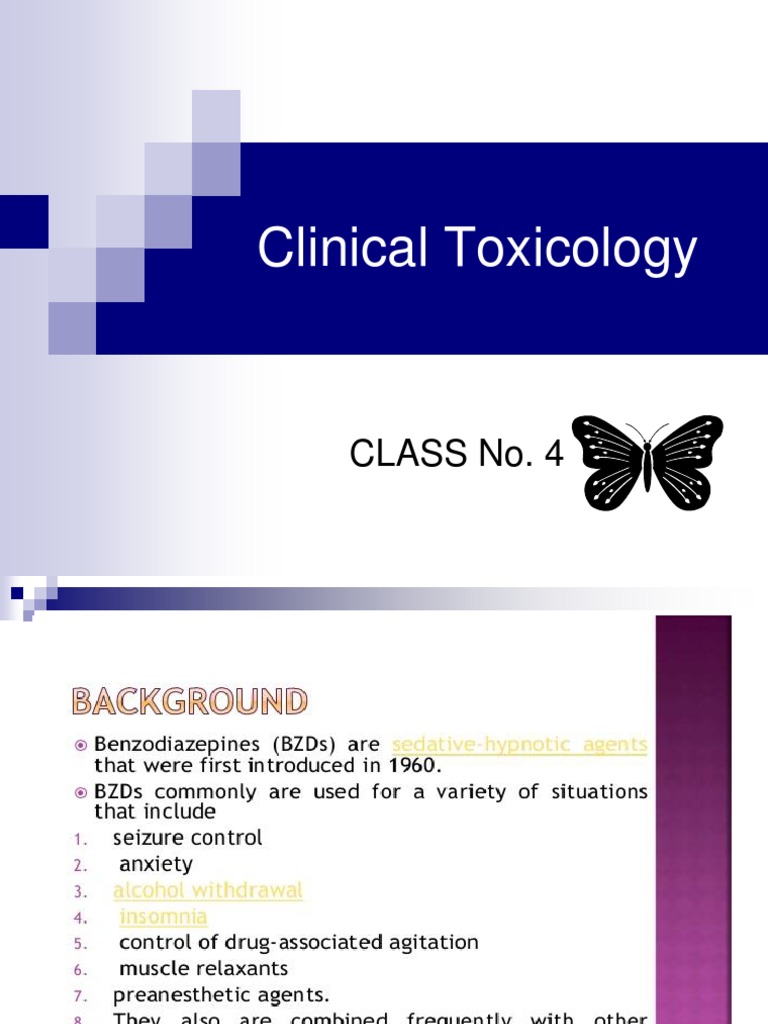 Clinical Toxicology: Class No. 4 | PDF | Antipsychotic | Drugs