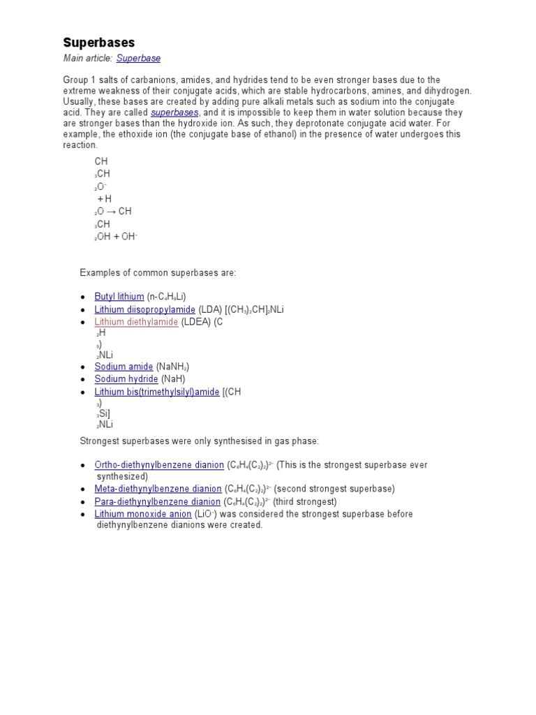 An Introduction to Superbases: Their Properties, Examples, and the ...