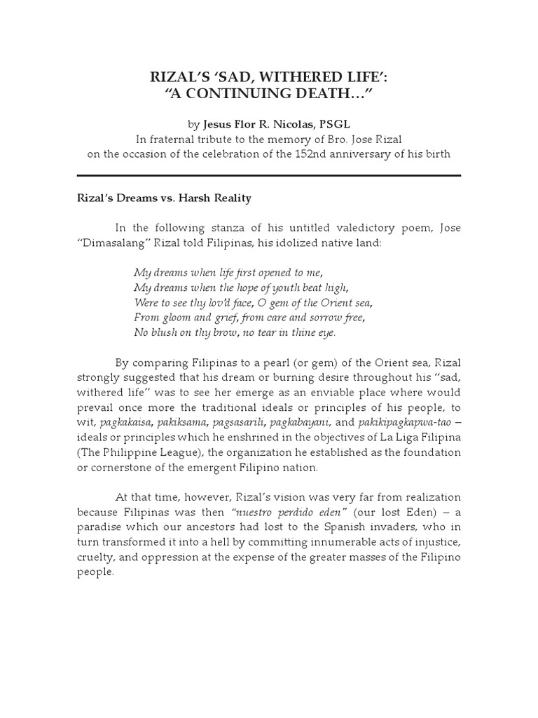 Aftermath of Rizal's Death | PDF | Philippines