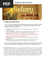 Church History Timeline Template | PDF | Christian Church | Eastern ...