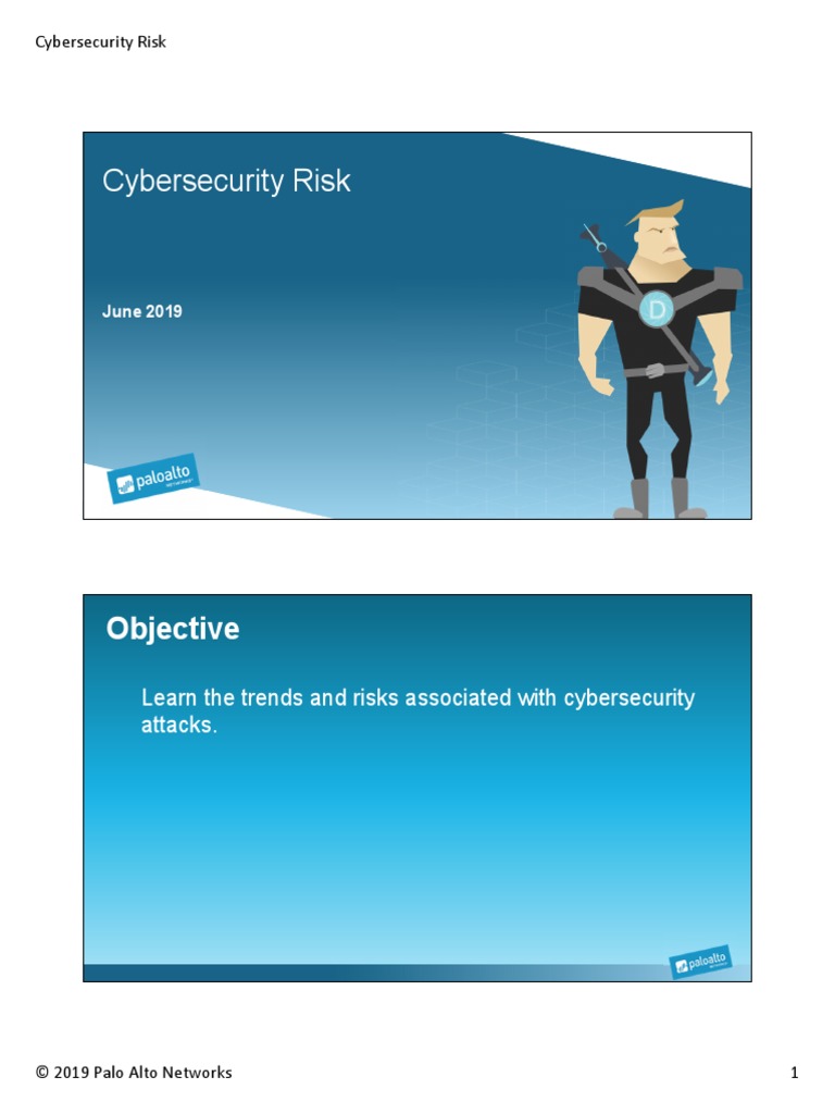 Cybersecurity Risk | PDF | Computer Security | Security