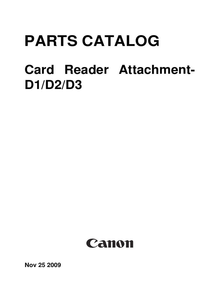 Card Reader Attachment-D1 d2 d3-pc PDF | PDF | Computing And ...