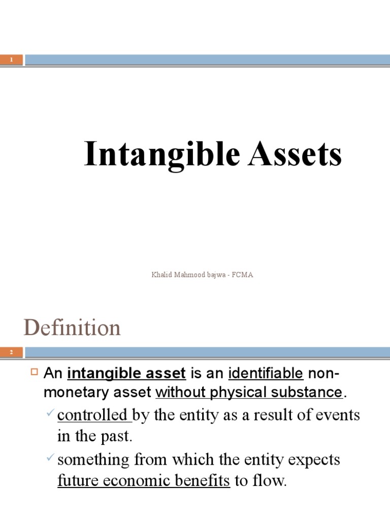 Ias 38 | PDF | Intangible Asset | Financial Accounting