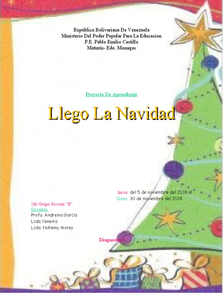 Proyecto de Navidad | PDF | Navidad | Conocimiento