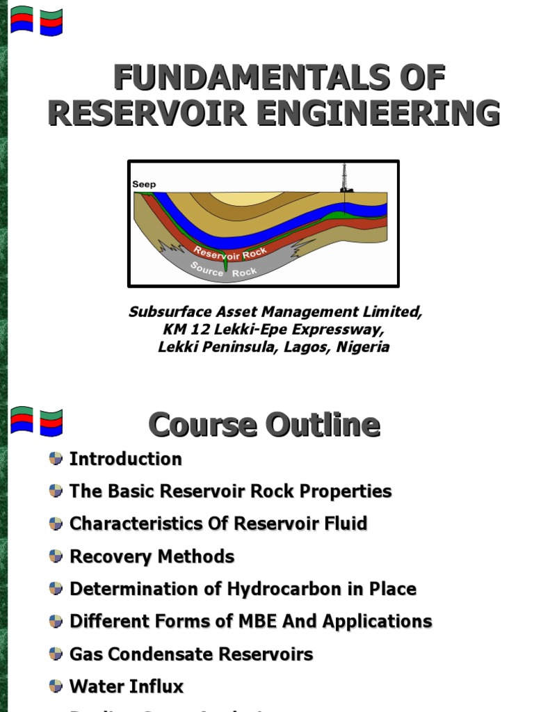 Fundamentals of Reservoir Engineering | Download Free PDF | Petroleum ...