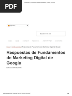 Examen Final de Certificación Fundamentos de Marketing Digital | PDF ...