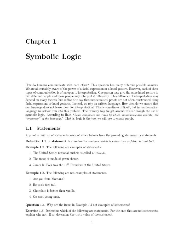 Discrete Mathematics PT 1 | PDF | If And Only If | Interpretation (Logic)