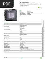PowerLogic PM5320 Meter Specs | PDF | Alternating Current | Ac Power