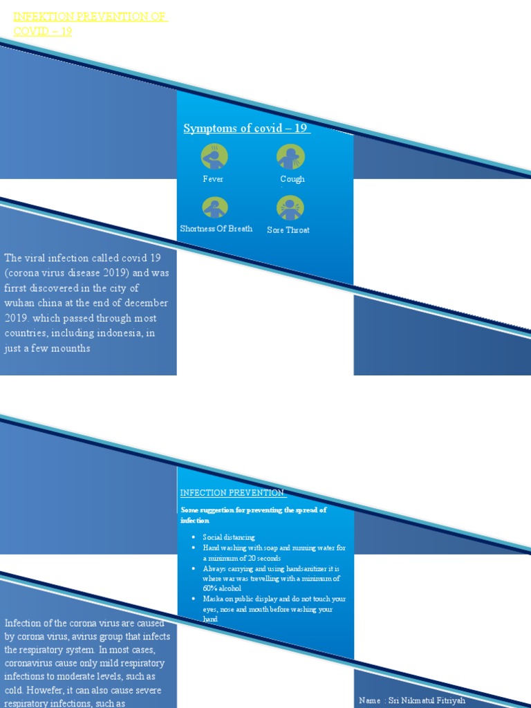 Leaflet Infection Prevention | PDF | Virology | Animal Diseases