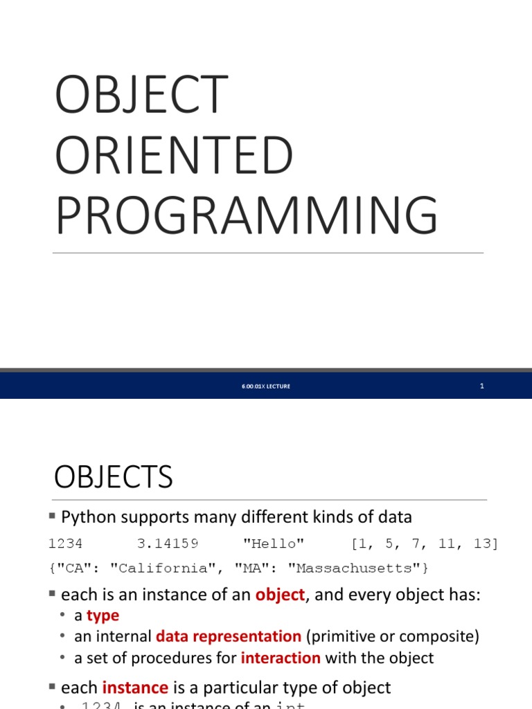 Lec9 Classes Inheritance | PDF | Class (Computer Programming) | Object Oriented Programming