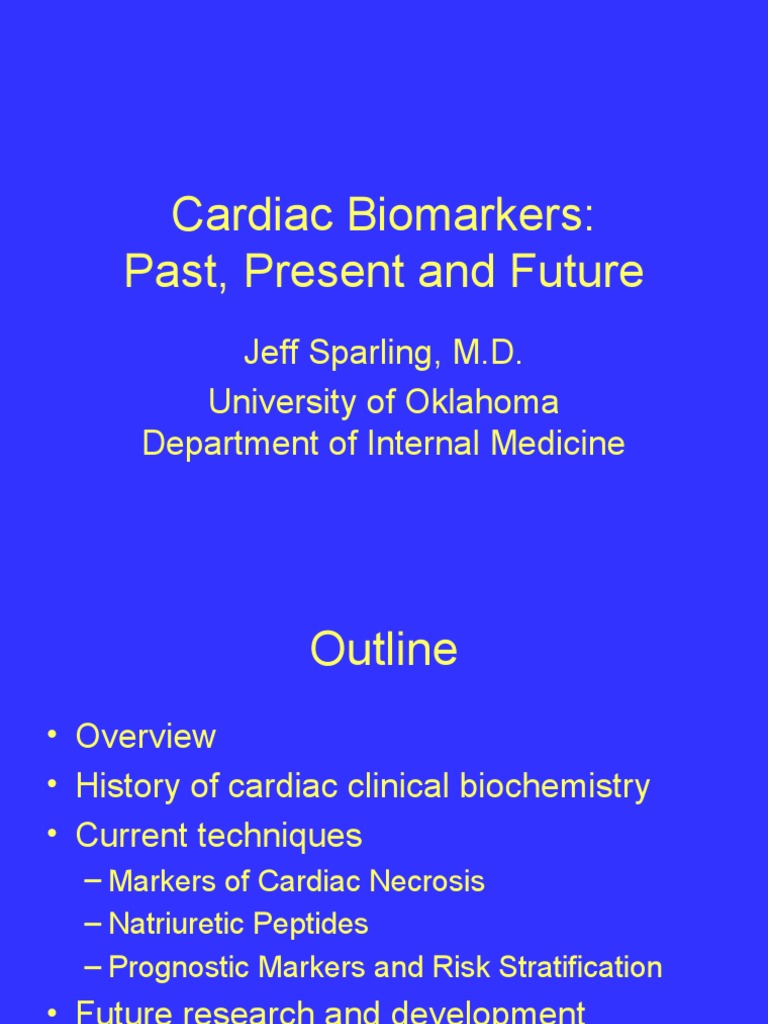 Cardiac Biomarkers | PDF | C Reactive Protein | Medical Specialties