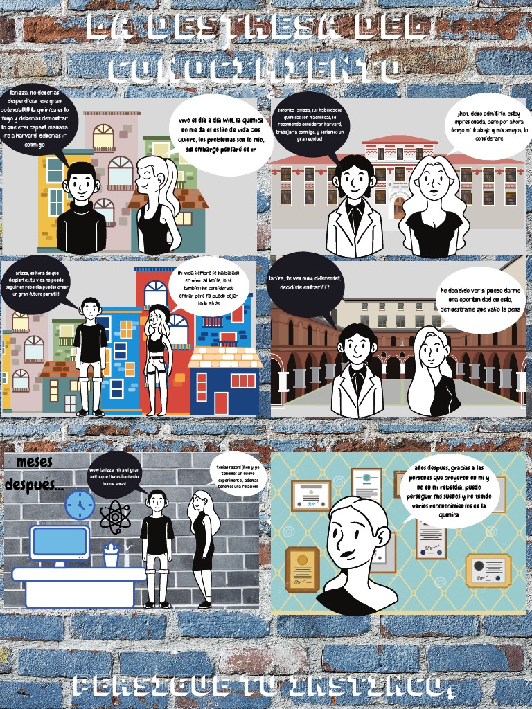 Blue Illustrated Aliens Comic Strip | PDF