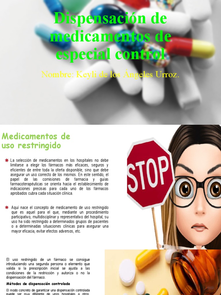 Dispensación de Medicamentos de Especial Control | PDF | Farmacia ...
