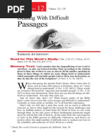 Outline of Psalms - Free Bible Outlines | PDF | Psalms | Mercy