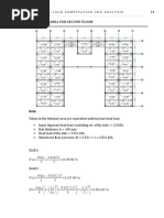 Computation of Dead Load Structural Elements Dead Loads | PDF | Window | Column