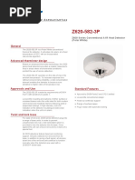 Ziton ZP730-2P Optical Smoke Detector | PDF | Sensor | Smoke