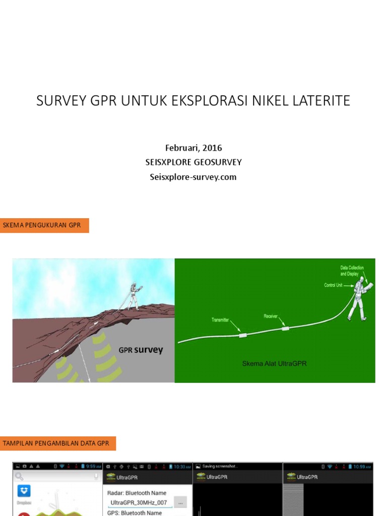 Proposal UltraGPR Untuk Laterite - INA | PDF | Business