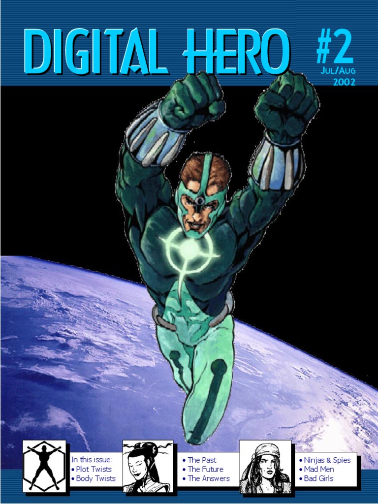 Digital Hero 02 | PDF | Superheroes | Unrest