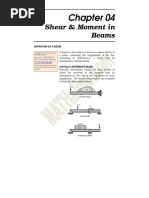 Shear and Moment | PDF | Bending | Beam (Structure)