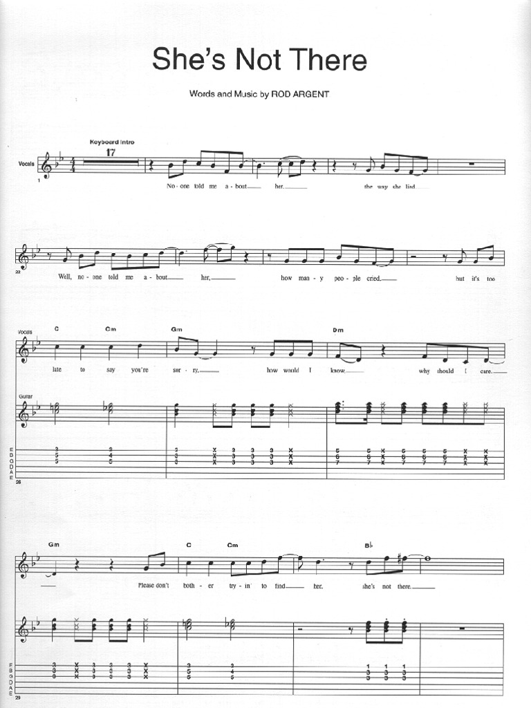 She S Not There | PDF