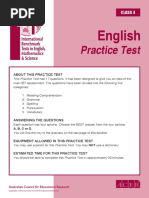 Year 3 English Practice Questions Answer Booklet | PDF | Adverb ...