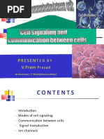 CH 11 PPT Cell Communication | PDF | Cell Signaling | Signal Transduction