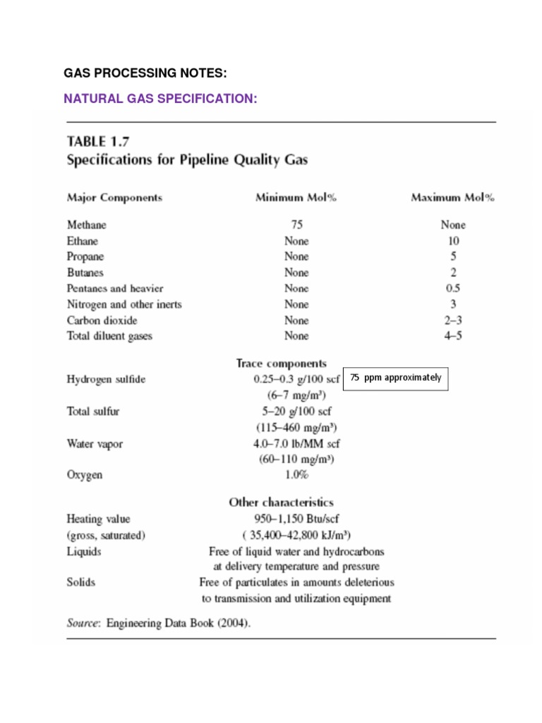 Natural Gasoline Specifications and Uses | PDF | Natural Gas Processing ...