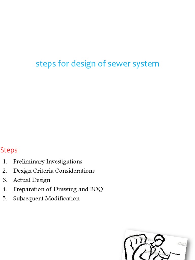 Lec-14 (Design of Sewer System) PDF | PDF | Sanitary Sewer | Hydraulic ...