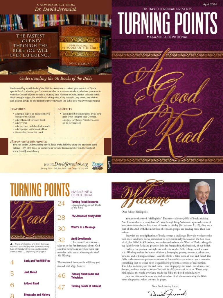Turning Points 0414 PDF | PDF | David | Bible