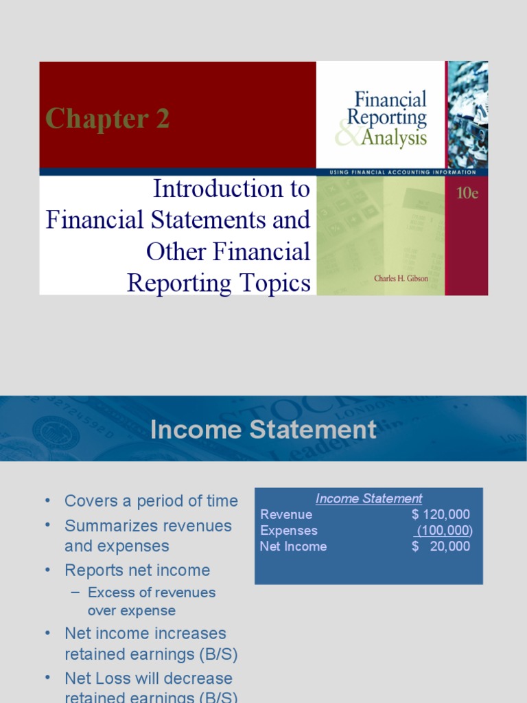 Intro to Financial Statements and Reporting Topics | PDF | Auditor's ...