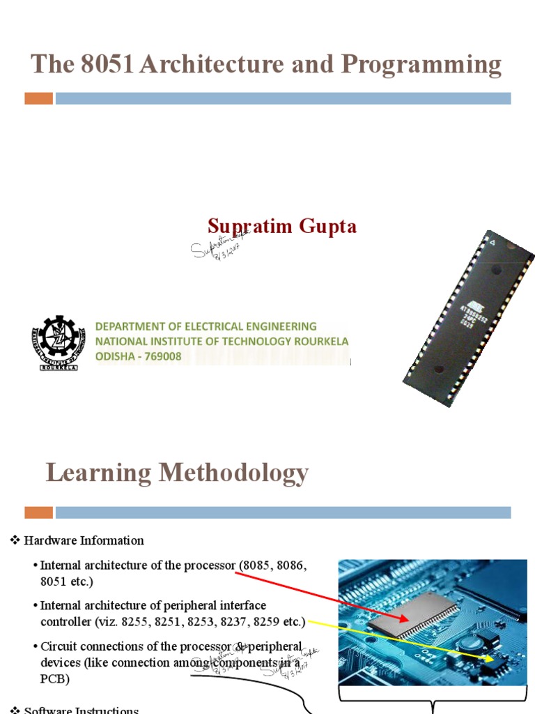 8051 Architecture Programming | PDF | Electronic Design | Manufactured ...