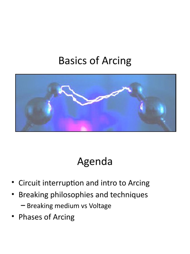 Arcing Basics | Download Free PDF | Electric Arc | Plasma (Physics)