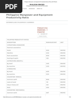 Masonry Tables | PDF | Mortar (Masonry) | Cement