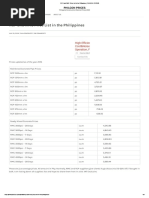 Wires Philflex Price List Aiti 4-29-24 | PDF