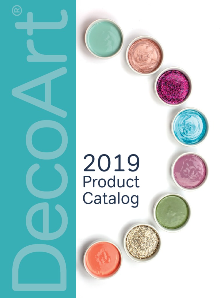 DecoArt 2019 ProductCatalog PDF | PDF | Acrylic Paint | Paint