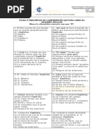 Prueba Con Respuestas Pequeño Nicolas | PDF