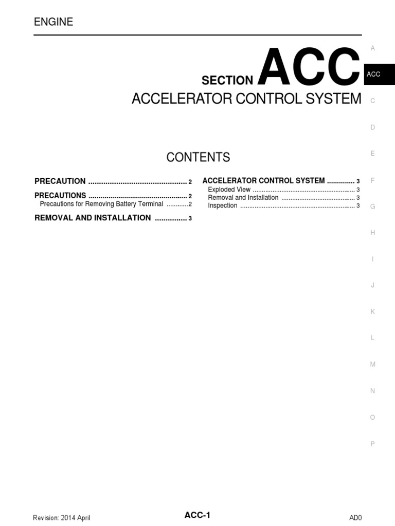 Accelerator Control System | Download Free PDF | Throttle | Vehicles