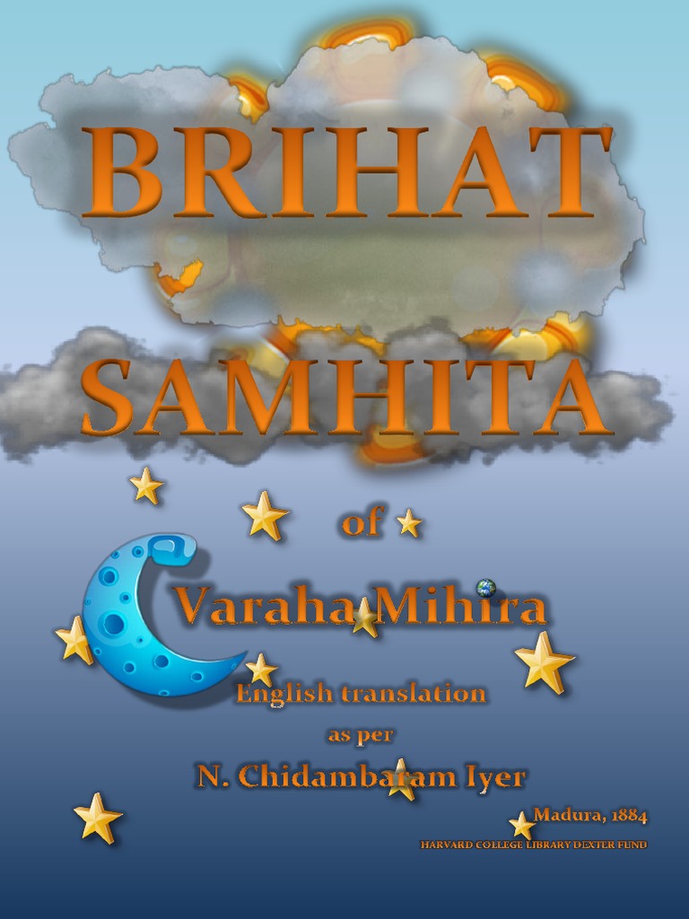 Brihat Samhita of Varahamihira | PDF | Zodiac | Eclipse