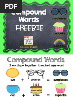 Rainbow Compound Words | PDF | Language Arts & Discipline