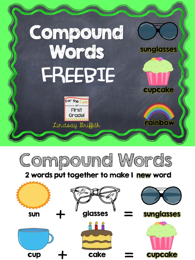 Compound Words: Freebie | PDF
