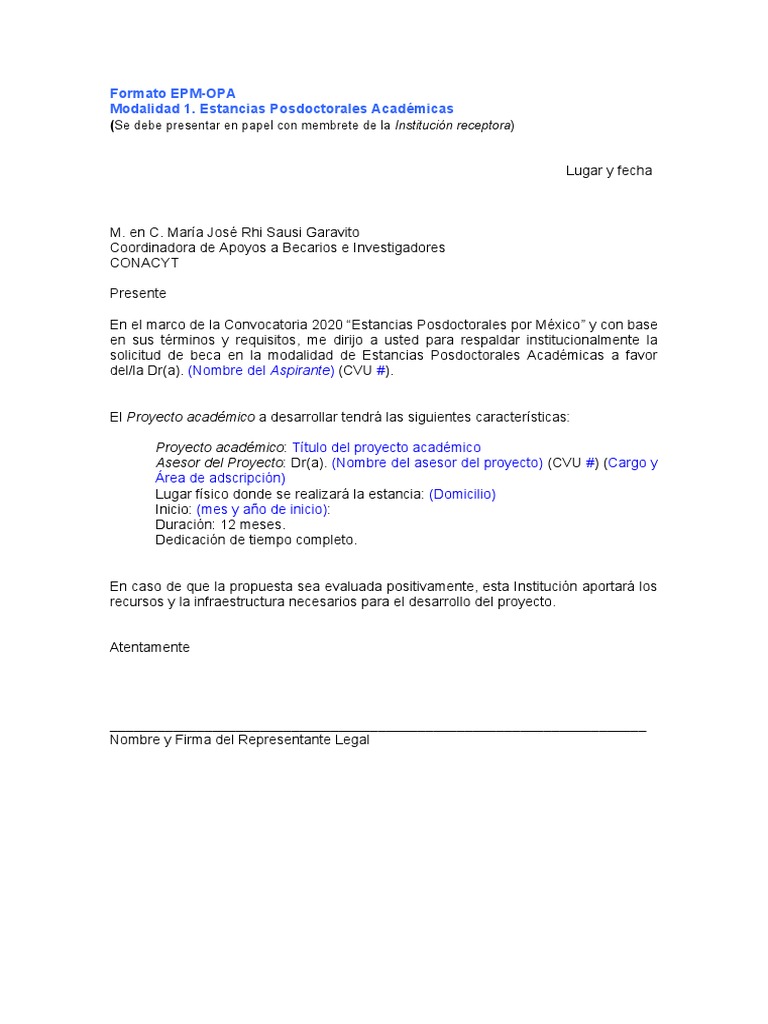 Formato EPM-OPA | PDF