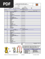 Formato de Inspección Arnés de Seguridad | PDF | Corrosión | Metalurgia