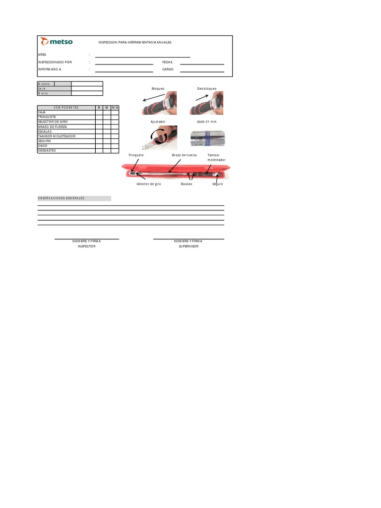 Check List Torque | PDF