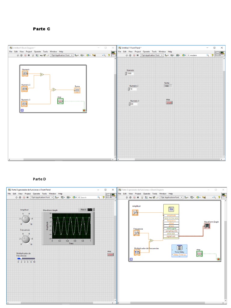 Labview | PDF | Resistencia Eléctrica y Conductancia | Corriente eléctrica