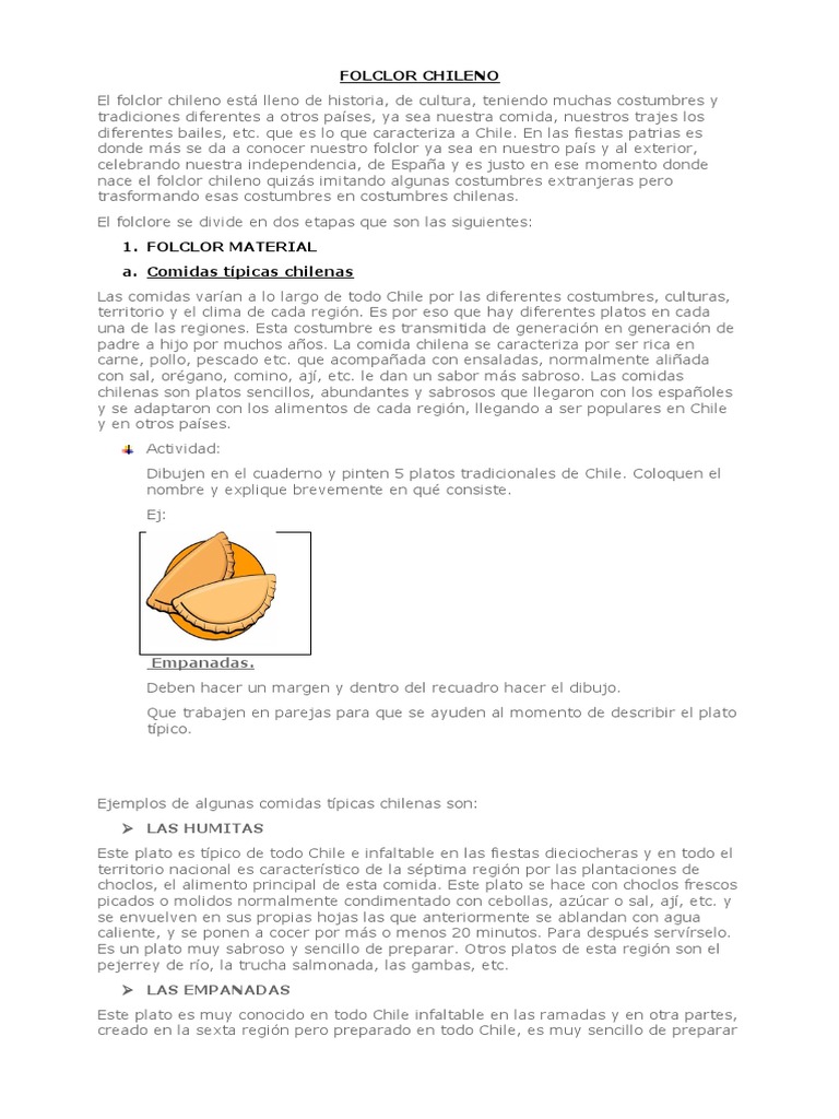 Florclor Chileno | PDF | Bailes | Folklore