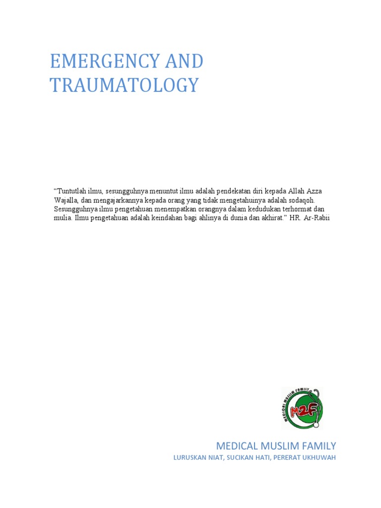 Soal Emergency Dan Traumatologi | PDF